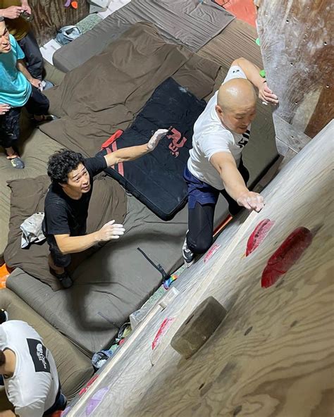 小山田大さんのインスタグラム写真 小山田大instagram「先週の週末は岡山県津山市にあるクライミングジム「ft」で課題のセットと