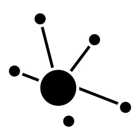 Premium Vector Molecule Vector Illustration