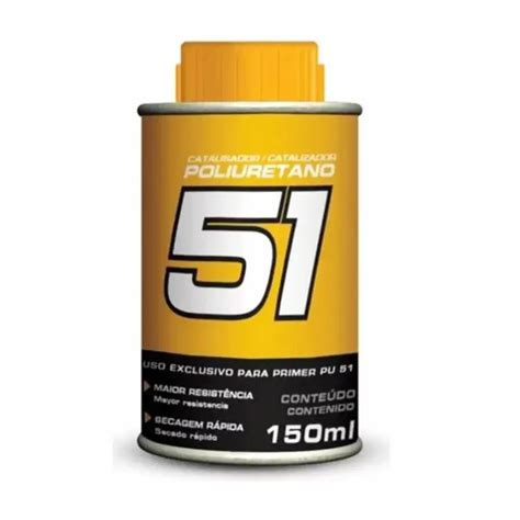 Catalizador Para Prime Pu 51 150ml Maxi Rubber