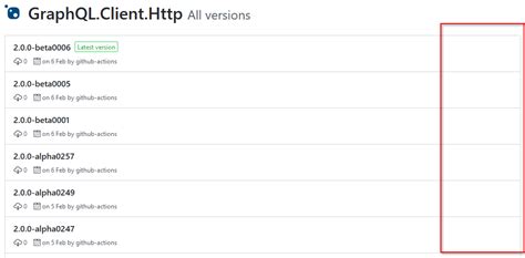 Delete Package Graphqlclient From Github Packages · Issue 165 · Graphql Dotnetgraphql