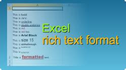 EasyXLS Blog Archive Import And Export Rich Text Format To Excel Cell