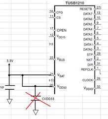 TUSB Placement Of VBAT And VDD Capacitors Interface Forum Interface TI E E Support