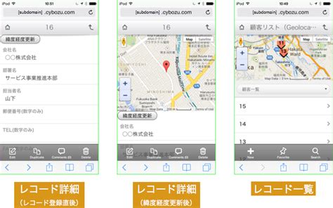 Geolocation API位置情報を使ったモバイル用のカスタマイズをしよう cybozu developer network