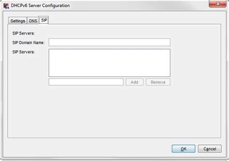 Configure An IPv DHCP Server