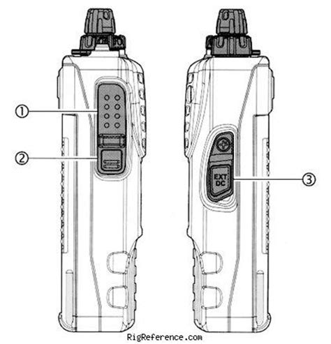 Yaesu VX 170 Handheld VHF Transceiver RigReference Com
