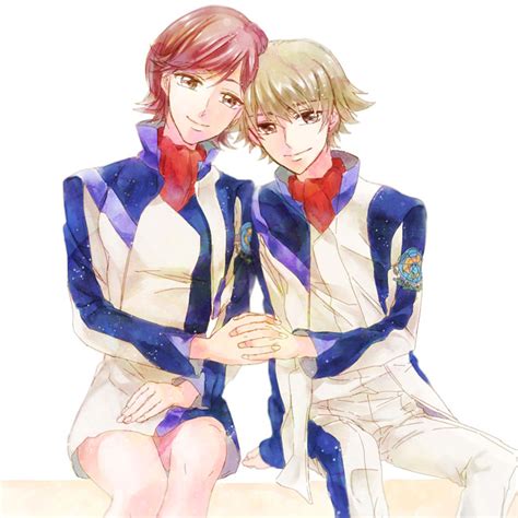 Safebooru 1boy 1girl Blonde Hair Brother And Sister Brown Eyes Brown