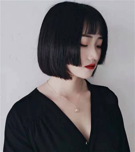 气质短发公主切 瘦脸效果200 二次元刘海 美发站