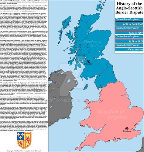 Anglo Scottish Border Dispute By Iori Komei On Deviantart
