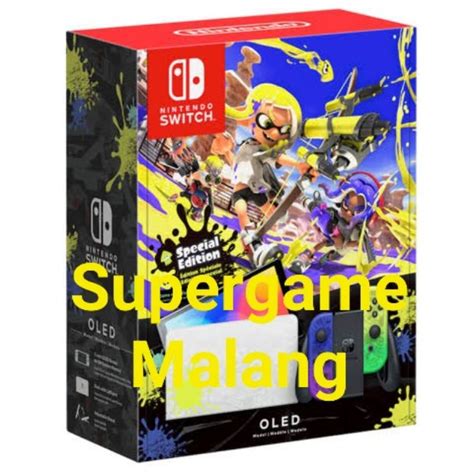 Jual Nintendo Switch Oled Splatoon 3 Special Edition Console Game