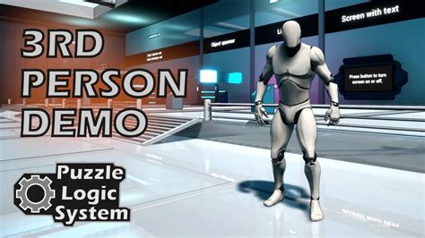 Ue4 Ue5 Puzzle Logic System 3rd Person Demo Youtube