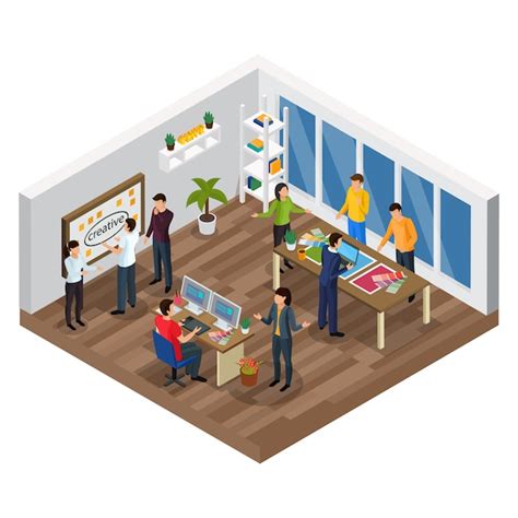 Cute Isometric Office Images Free Download On Freepik