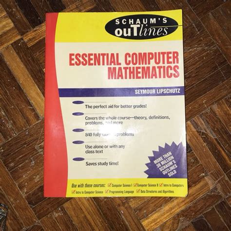 Essential Computer Mathematics Hobbies And Toys Books And Magazines Textbooks On Carousell