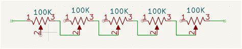 Multiplexed Analogue Resistor Decade Counter To Call User Preset Values General Guidance