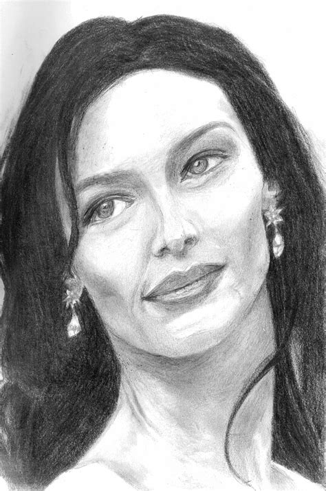 Bella Pencil On Paper R Drawing