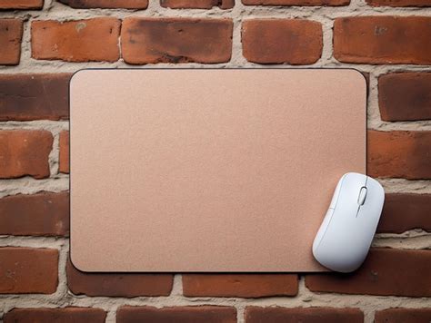 Premium Photo Ergonomic Mouse Pad Mockup For Comfortable Computing Ai