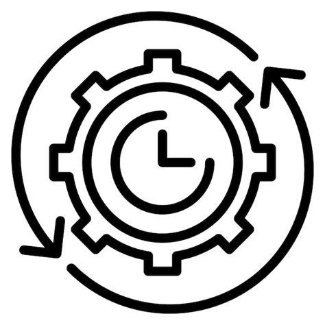 Premium Vector Automated Scheduling App Icon Vector Image Can Be Used For Cyberpunk