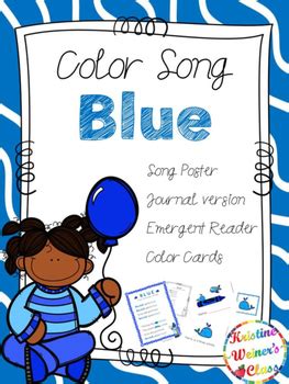 Blue Color Song {a Mini Unit} By Kristine Weiner Tpt