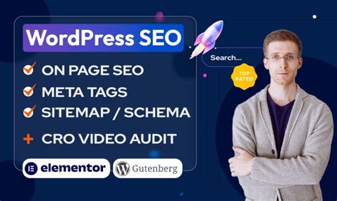 manage seo setup for your elementor wordpress website by dennydigit
