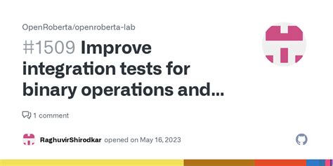 Improve Integration Tests For Binary Operations And Text Append