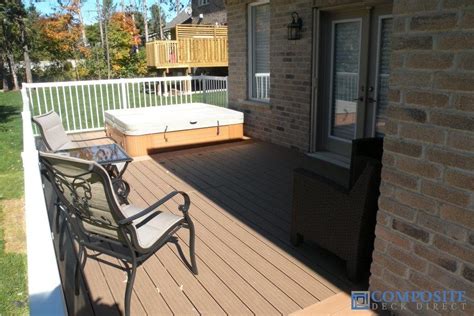 Composite Decking Trunorth Mocha Composite Deck Direct