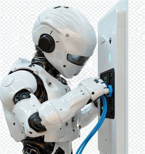 Charger With Robot Hand That Automatically Recharges Electric Vehicles