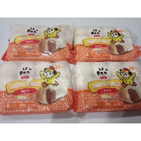 Jual Li Pau Ayam Mini Pau Ayam Isi 25 Pc Shopee Indonesia