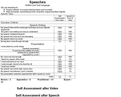 Luce EPortfollio My Speech Assessment
