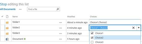 Sharepoint Online Choice Field Not Saving Selection Sharepoint