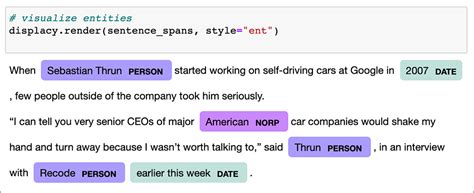 Loving The Spacy Tutorial For Nlp Ai In Media And Society