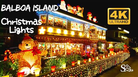 🎄🎅balboa Island Christmas Lights Decorations In Newport Beach