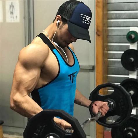 Gymohyah Хлопковые майки для тренажерного зала мужские майки без рукавов для мальчиков одежда