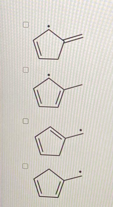 Solved Identify All Resonance Structures For The Following
