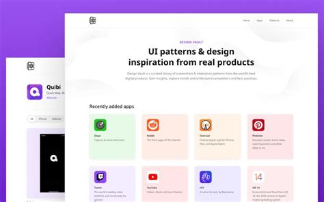 Mobbin Alternatives Top 10 Ui Design Tools And Similar Websites Alternativeto