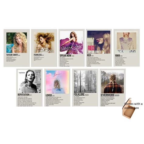 Taylor Swift Album Covers