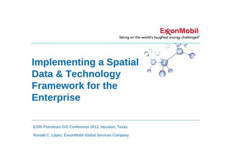 Pdf Implementing A Spatial Data And Technology Framework For The Arcgis Server Project