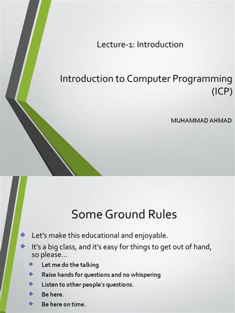 Lecture 1 Introduction Pdf Computer Data Storage Inputoutput