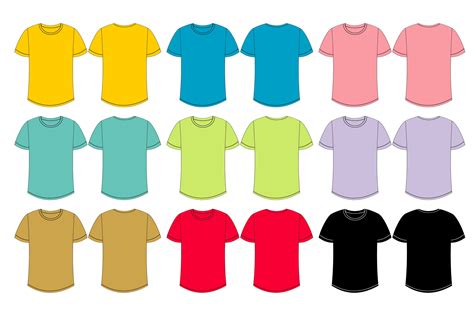 T Shirt Mock Up Vector Graphic By Edywiyonopp · Creative Fabrica