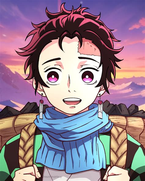 Kamado Tanjirou Kimetsu No Yaiba Image By Morie Arts 4013447