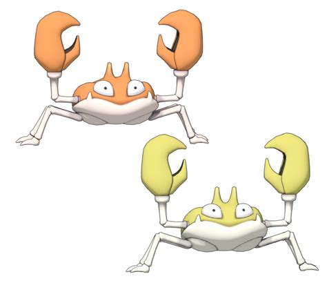 Krabby Pokemon Evolutionary Line Shell Armor Battle Moves Cute