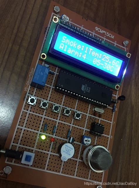 Mq 2和ds18b20的火灾温度 烟雾报警系统设计，51单片机，附仿真、c代码、原理图和pcb等 Csdn博客