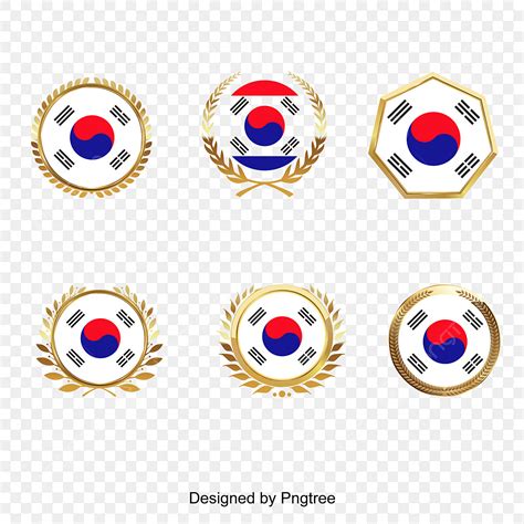 호화 김 한국 국기 태극기 일러스트 잎 Linellae 바퀴 Png 일러스트 및 벡터 에 대한 무료 다운로드 Pngtree