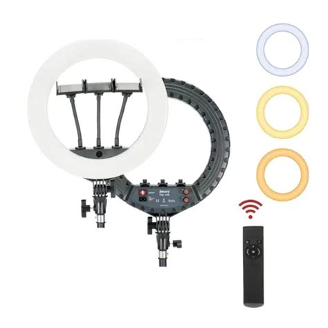 Jmary Fm 14r 사진 조명 14인치 라이브 스트리밍 링 라이트 사진 Led 필 라이트미국 플러그
