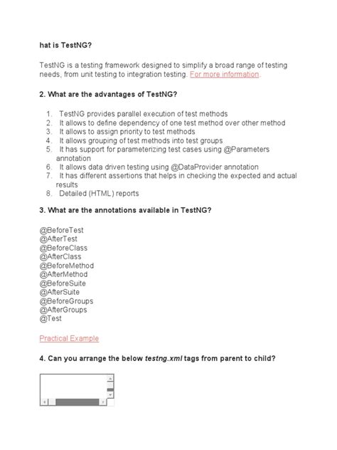 Hat Is Testng Pdf Software Testing Parameter Computer Programming