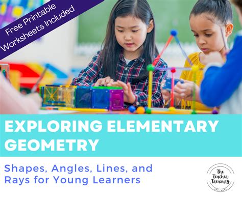 Elementary Geometry Made Easy Teaching Shapes Angles Lines And Rays