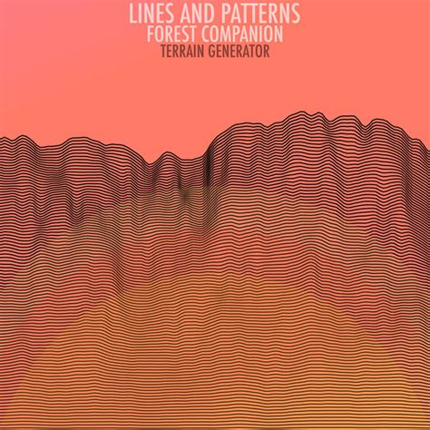 Terrain Generator Lines And Patterns And Forest Companion Forest