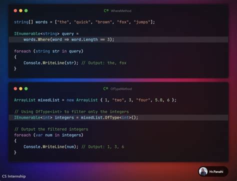 Filtering C Query Expression Syntax Hamid Reza Panahi Posted On The Topic Linkedin