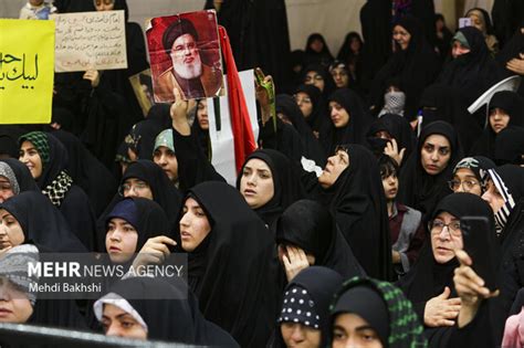 اجتماع دانشجویان «آغاز نصرالله در حرم حضرت معصومه س خبرگزاری مهر اخبار ایران و جهان