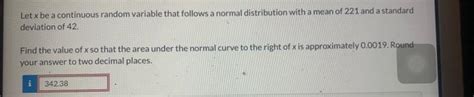 Solved Letx Be A Continuous Random Variable That Follows A Chegg