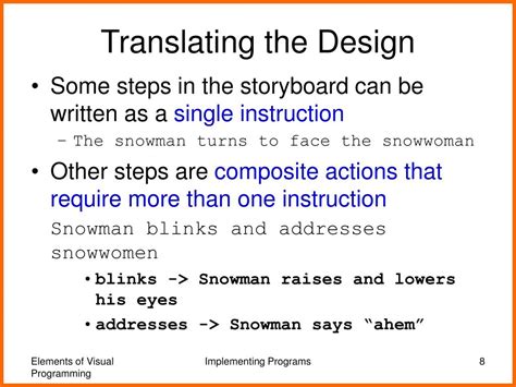 PPT CS329e Elements Of Visual Programming PowerPoint Presentation