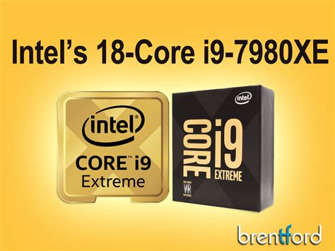 Intels Core i9 Prozessoren mit bis zu 18 Cores Rechenleistung zeigen ...
